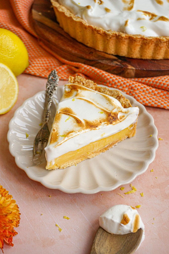 Citroen merengue taart glutenvrij - Ikeetvrij